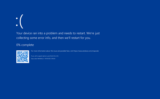 Kenali Apa Itu Blue Screen Windows dan Penyebabnya - alafgani.web.id